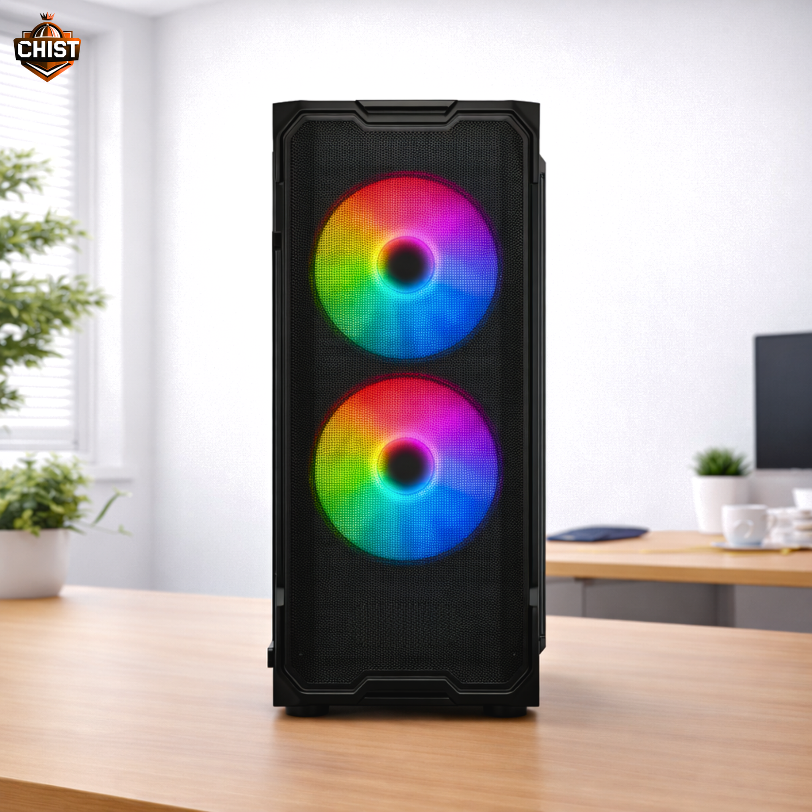 CHIST Gaming Desktop, AMD Athlon 3000G 3.5GHz, 16GB RAM, 512GB NVMe SSD ...